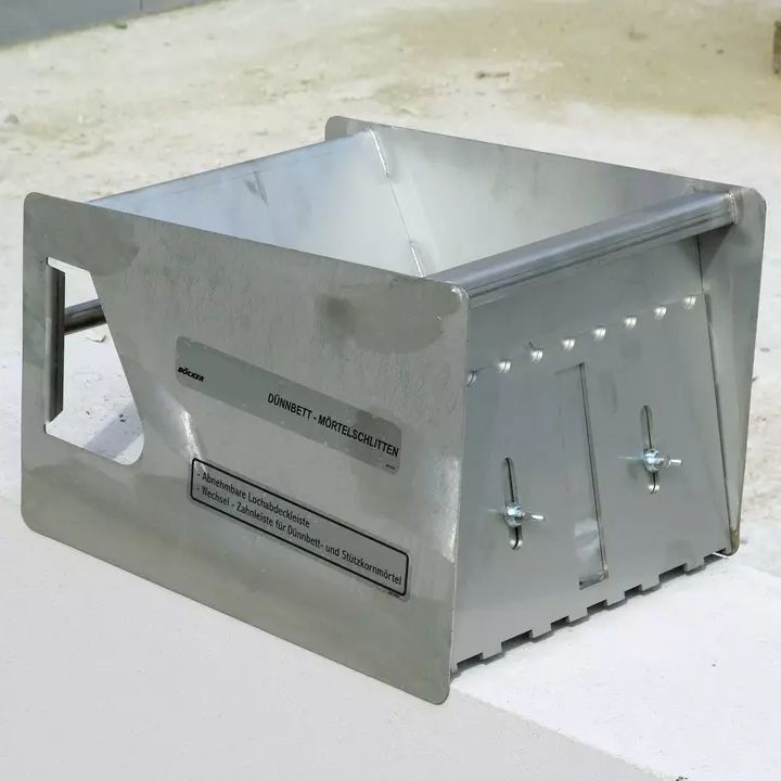 Steel mortar box - Böcker Maschinenwerke GmbH - for the construction ...