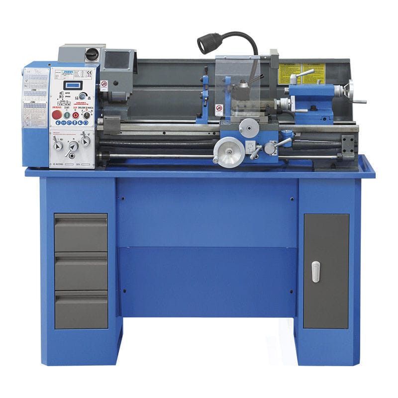 Manually-controlled lathe - T900I - FERVI - horizontal / 3-axis / belt ...