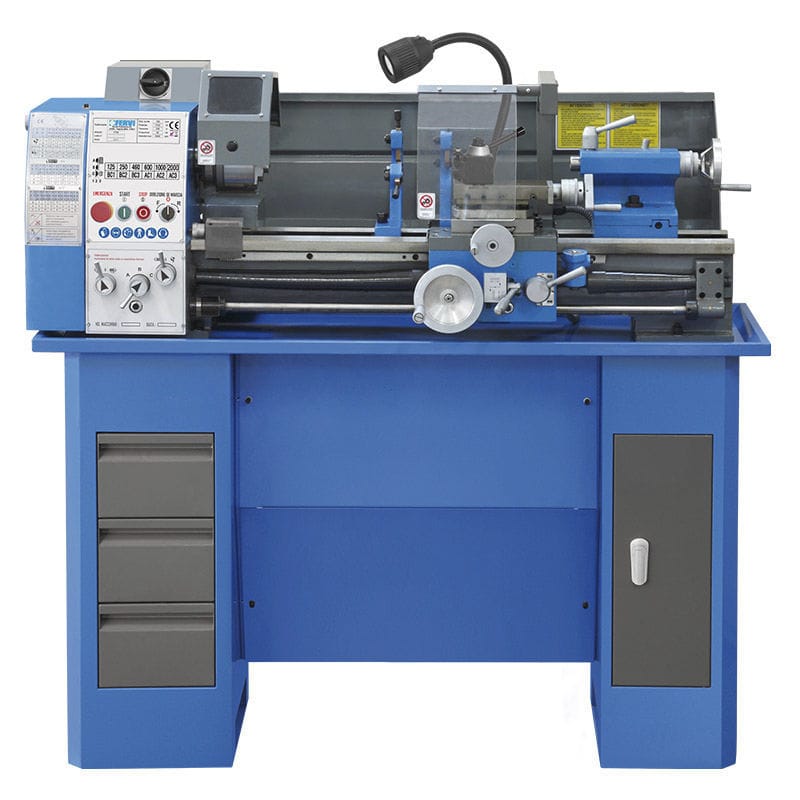Manually-controlled lathe - T750 - FERVI - horizontal / 3-axis / for metal
