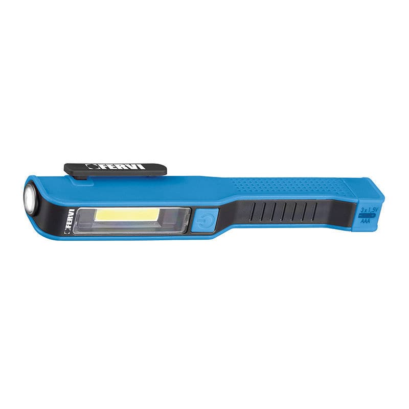 LED flashlight - 0128A - FERVI - work / swivel