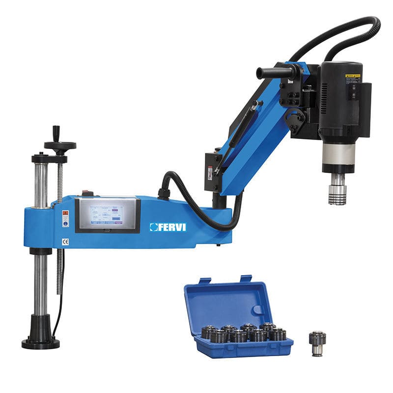 Swing-arm tapping machine - M037/16 - FERVI - electric / reclining ...
