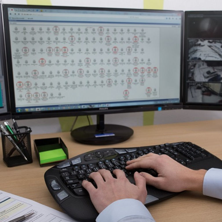 Alarm monitoring device - NAM System a.s. - remote