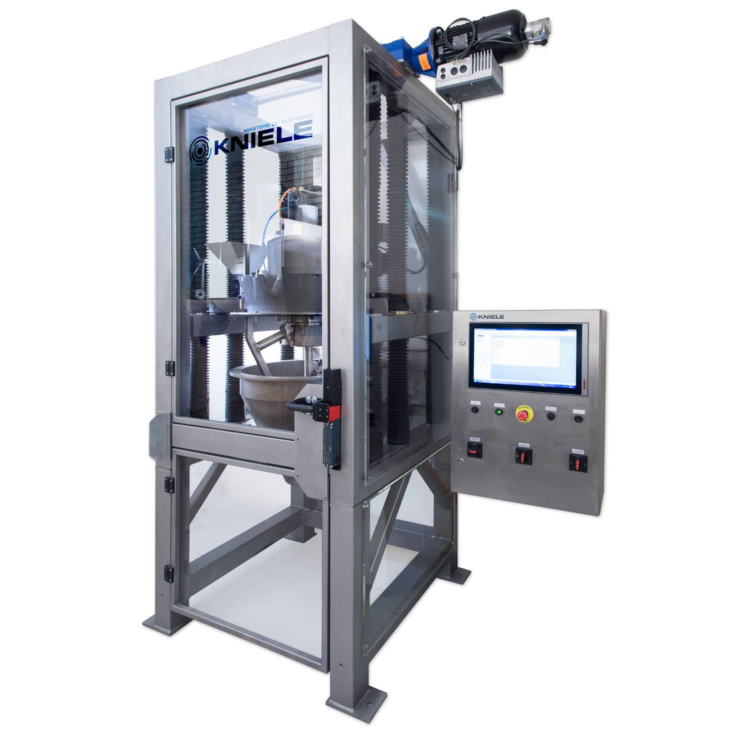 Fixed concrete mixer - KKM-RT - Kniele - laboratory