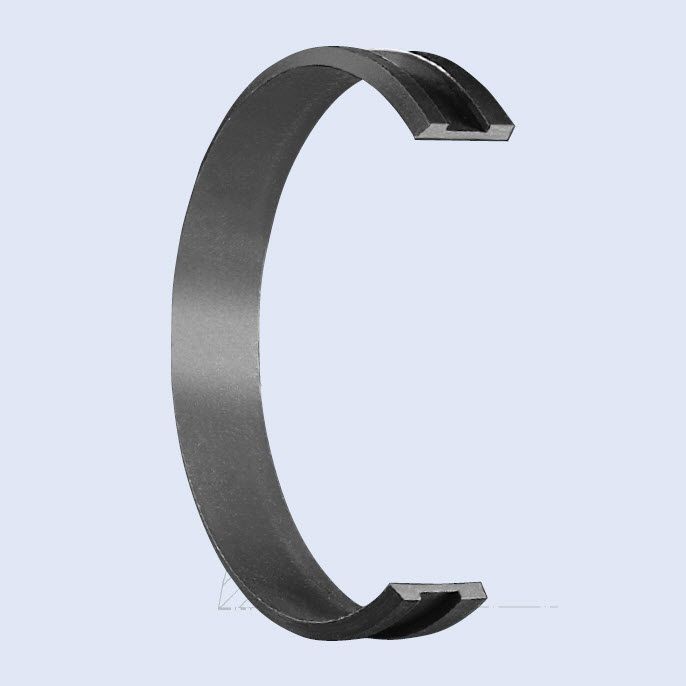 Spring-energized seal - FAI series - Hunger - rubber / PTFE / U-shaped