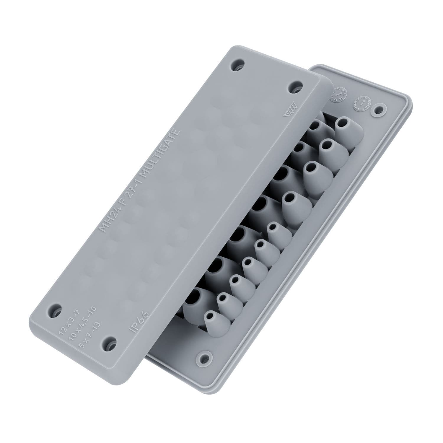 IP66 cable entry plate - MH24 F27-1 - Trelleborg Cable Entry Solutions ...