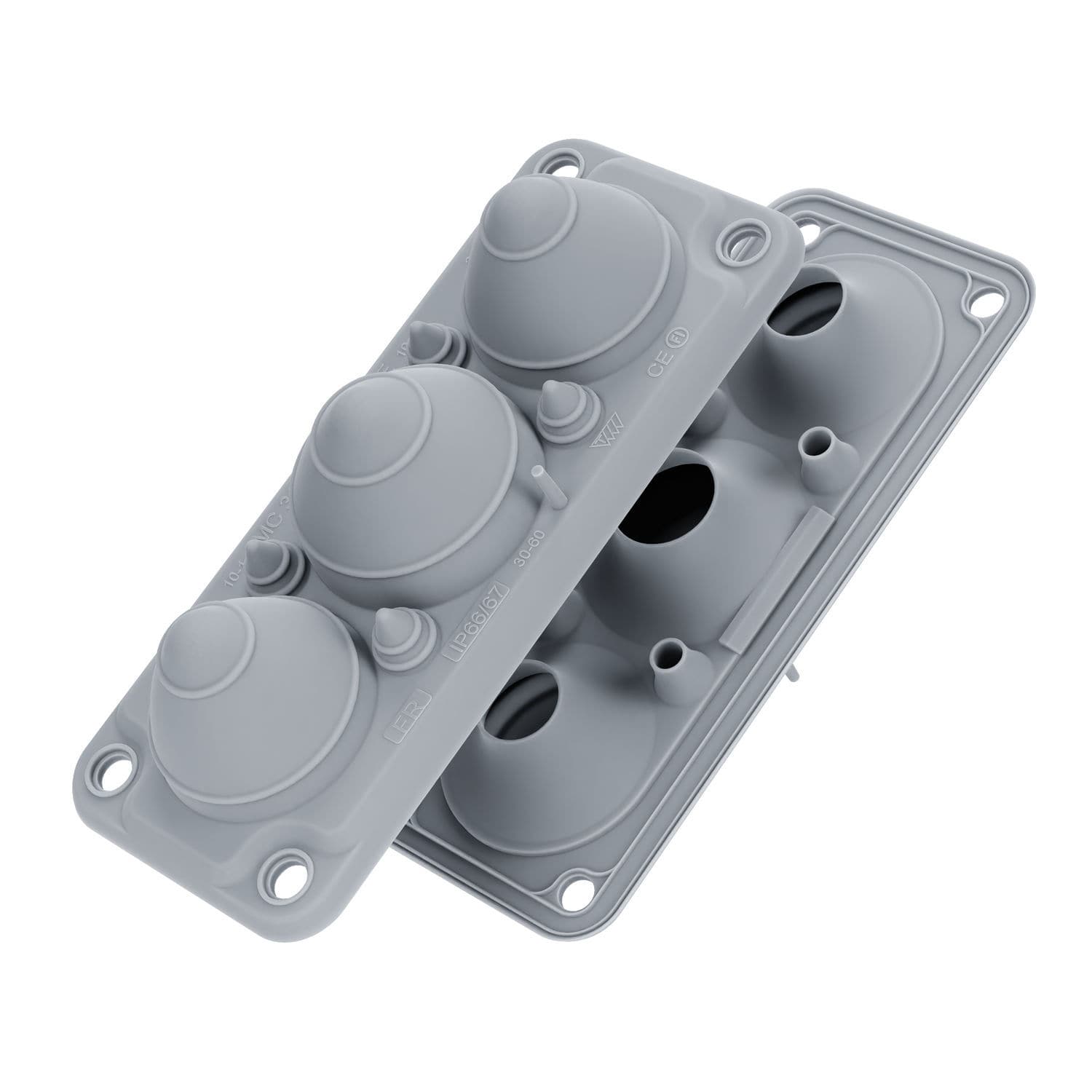IP66 cable entry plate - MC 3/7 - Trelleborg Cable Entry Solutions ...