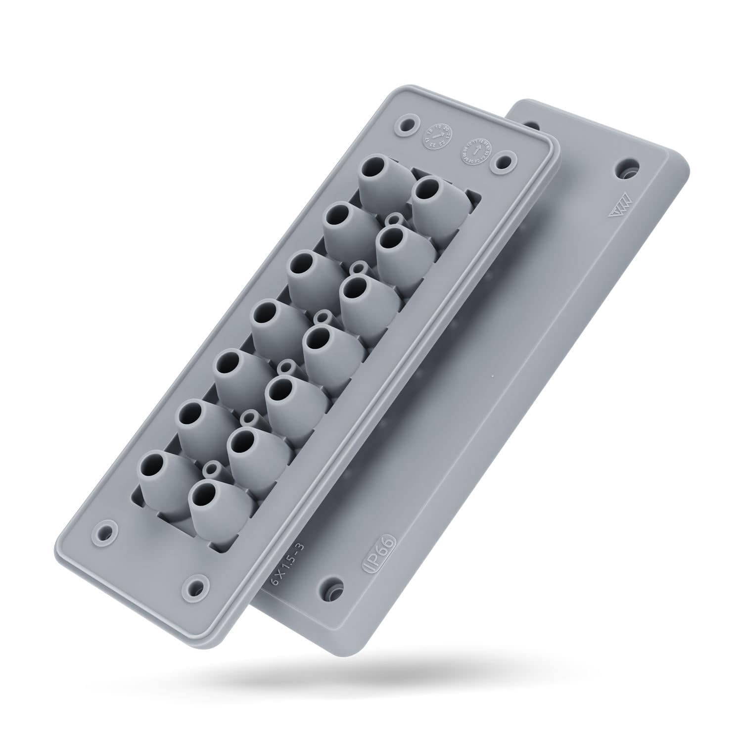 IP66 cable entry plate - MH - Trelleborg Cable Entry Solutions - for ...