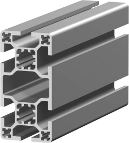 Aluminum profile - 1.11.040080.64LP - MayTec - rectangular / industrial ...