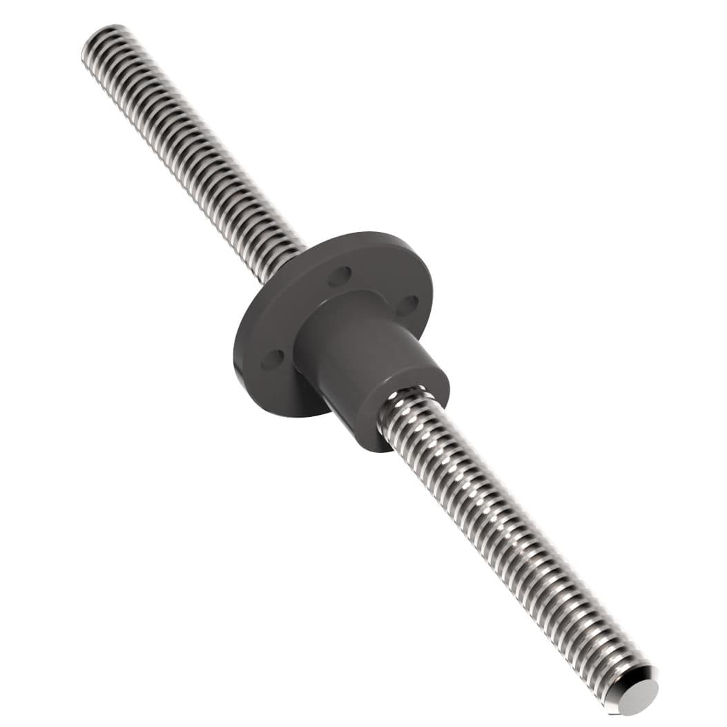 Round-thread lead screw - HLR series - Helix Linear Technologies ...
