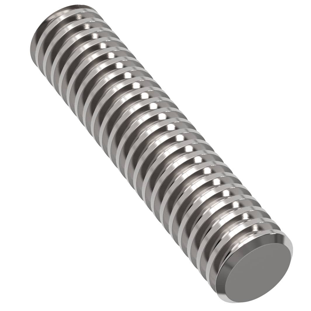 Round-thread lead screw - 0xxxxxLS series - Helix Linear Technologies ...