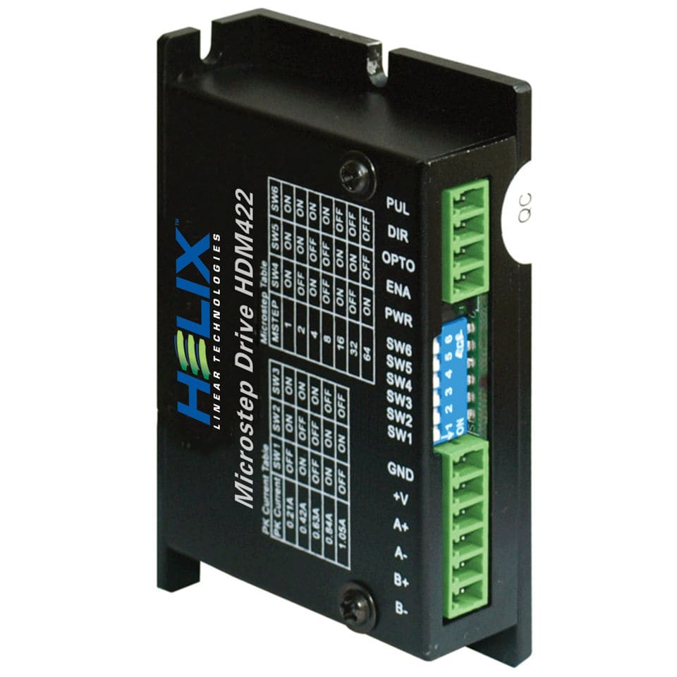 Stepper motor drive - HDM422 - Helix Linear Technologies