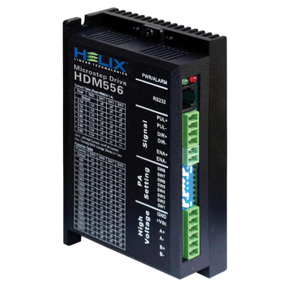 Stepper motor drive - HEM556S - Helix Linear Technologies