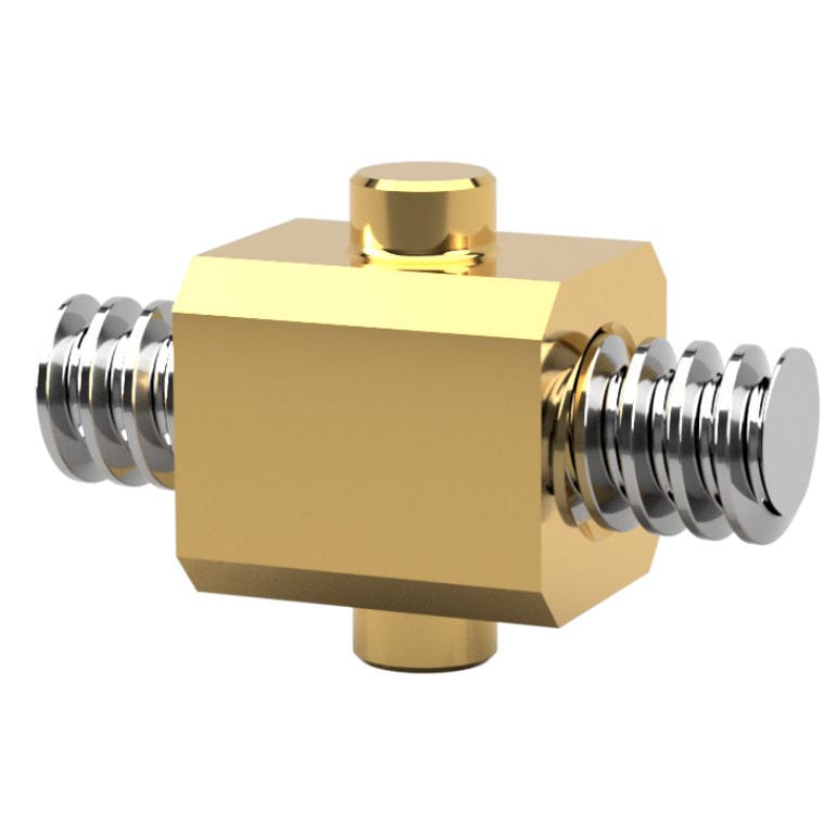 Square nut - Helix Linear Technologies - metal