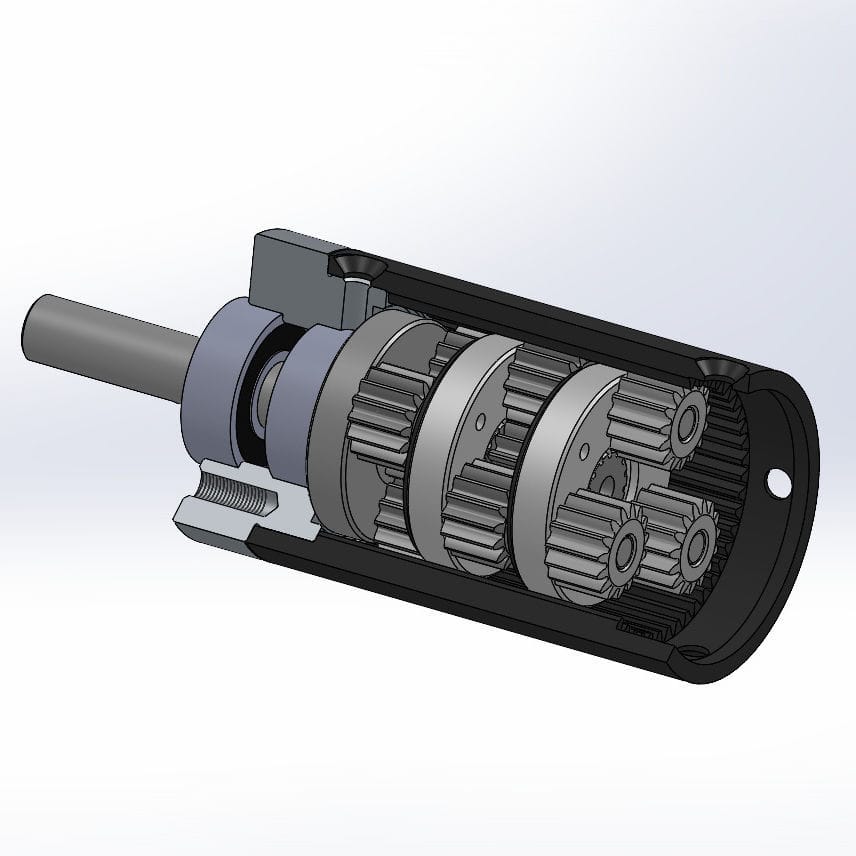 Epicyclic gear reducer - D28STE3 - Tornomatic Pontirolo srl - coaxial ...