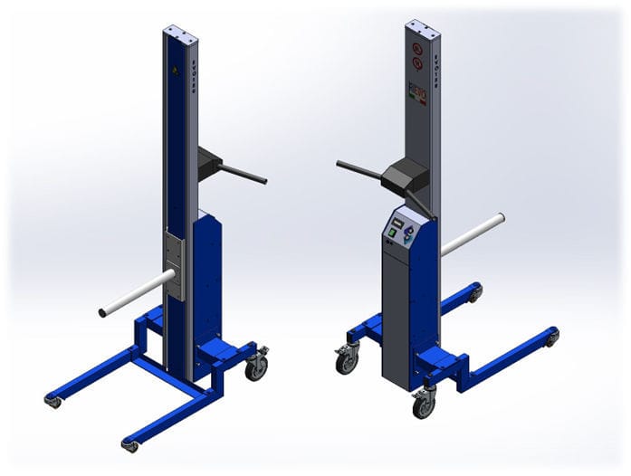 Manual lifter - EVO100 - RIEVO divisione di STEFAL SRL - column type ...