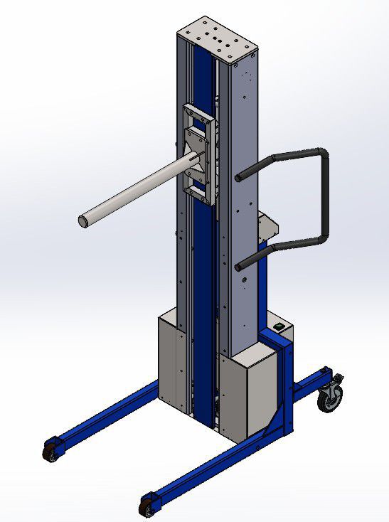 Manual lifter - EVO200 - RIEVO divisione di STEFAL SRL - column type ...
