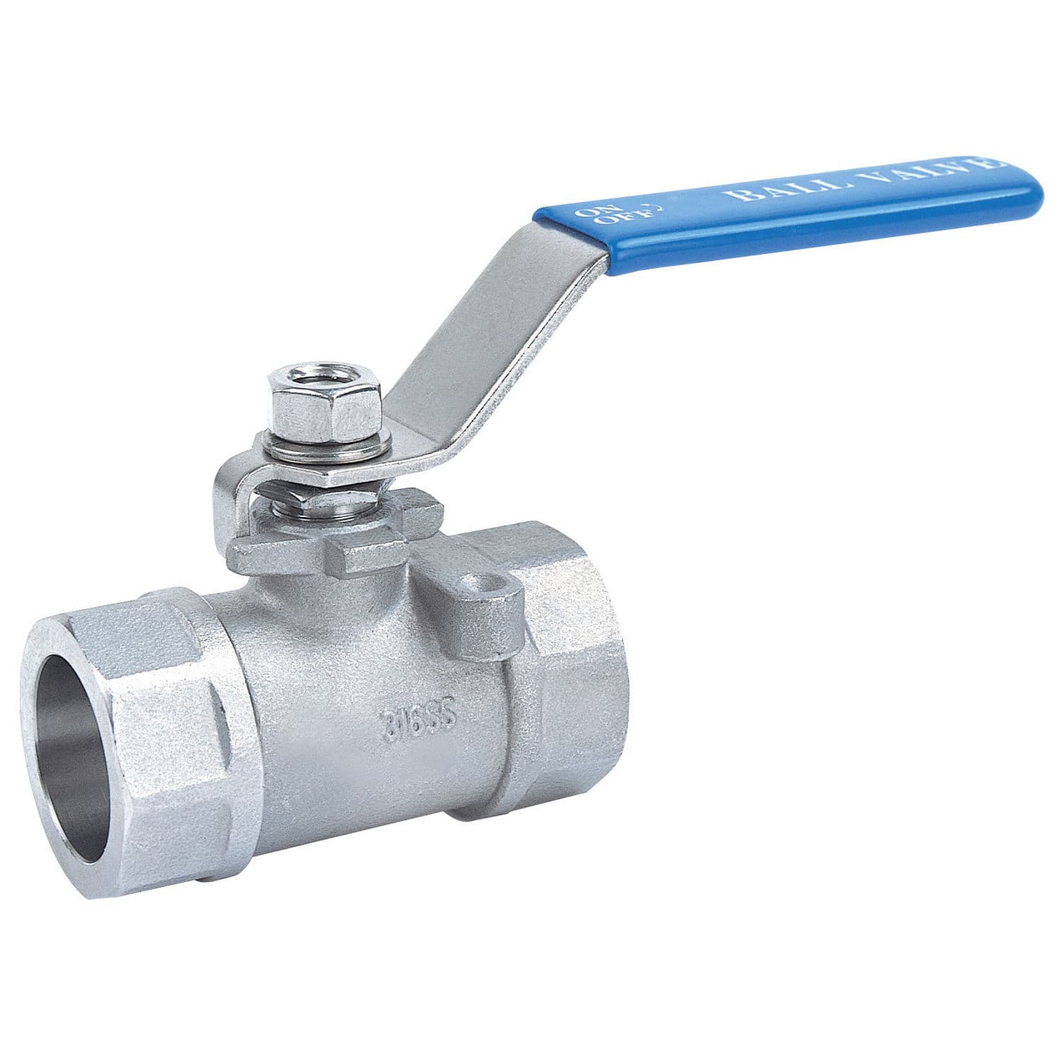 Ball valve - BT-V25 - BOLA-TEK Mfg.Co - lever / threaded / 2-piece