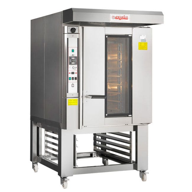 Rotating rack bakery oven - QUASAR MINI TOP - Sottoriva - electric