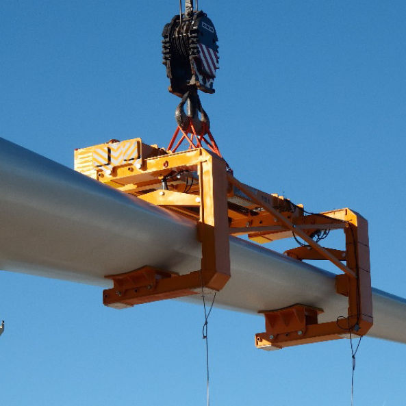 Wind turbine blade materials handling clamp - SGRE-G114 - Airpes