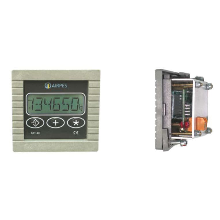 LCD display weight indicator - ART-40 - Airpes - panel-mount / IP65 / IP55