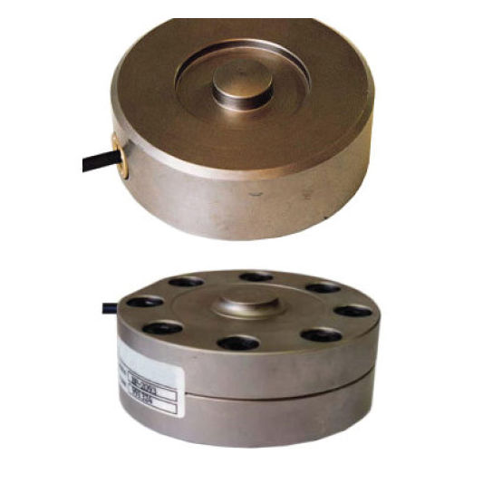 Compression load cell - BP - Airpes - button type / capacitive / steel
