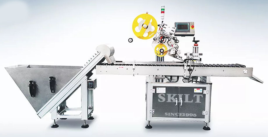 PLC-controlled labeling machine - PWM-ALS104 - skiltpack - horizontal