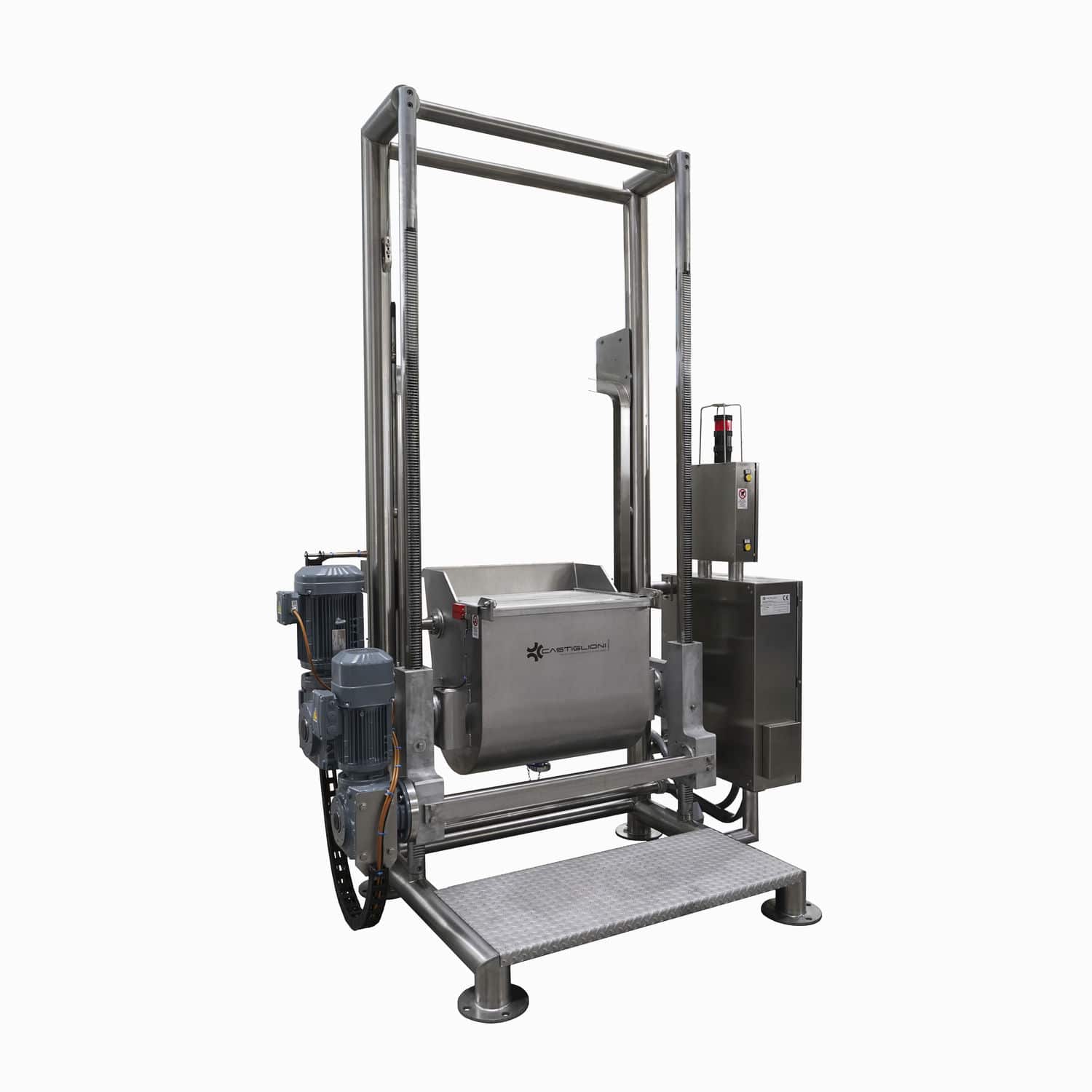 Tilting pasta dough mixer - S-R series - CASTIGLIONI - batch ...