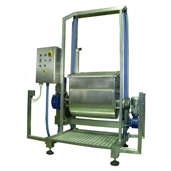 Batch pasta dough mixer - Ir 70 - Tecna Saima - automatic / single vessel