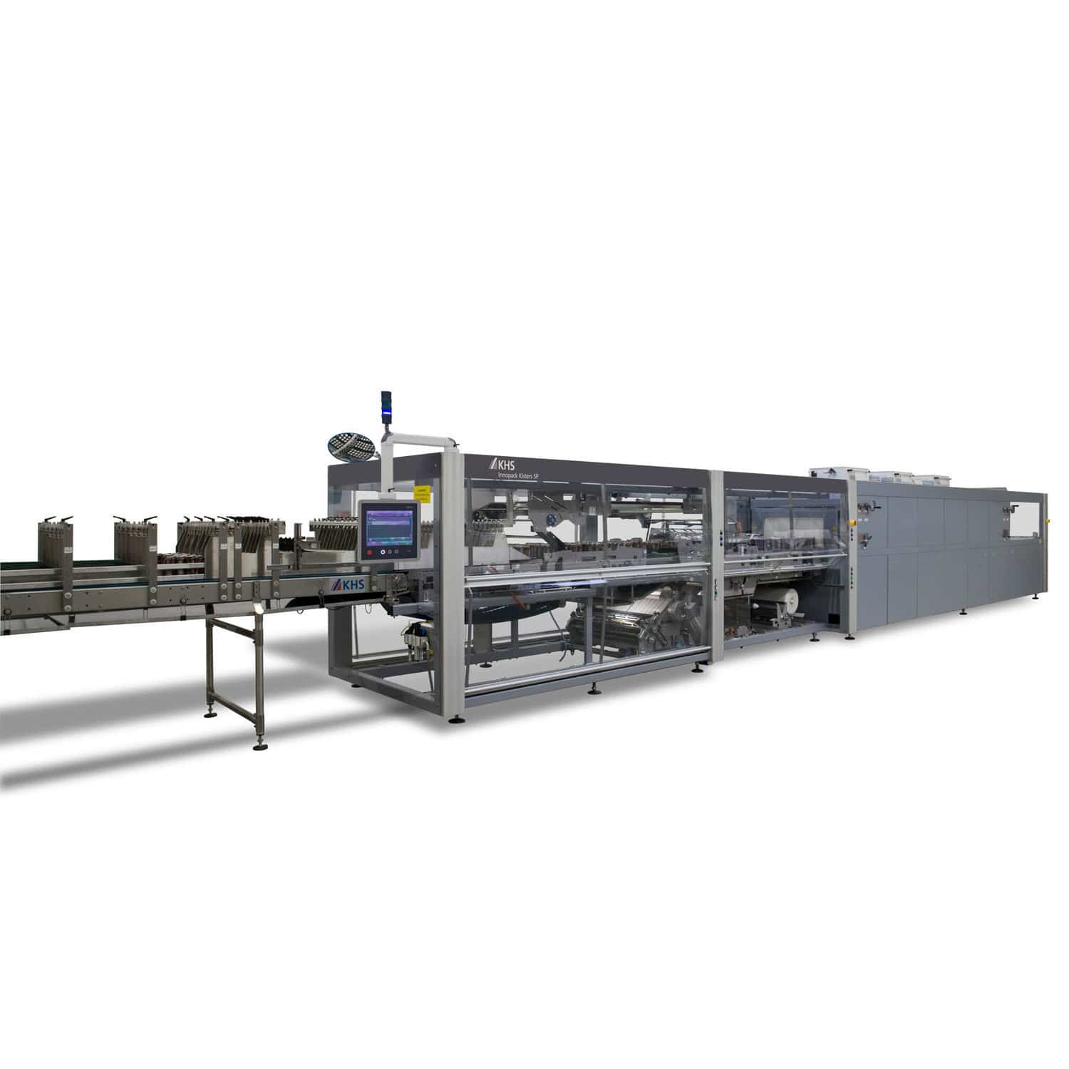 Fully-automatic shrink wrapping machine - SP - KHS GmbH - for bottles ...