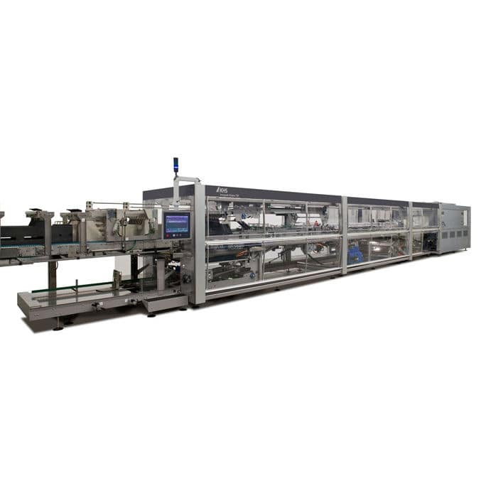 Heat-shrink film tray packer sleeve wrapping machine - TSP - KHS GmbH - fully-automatic / for ...