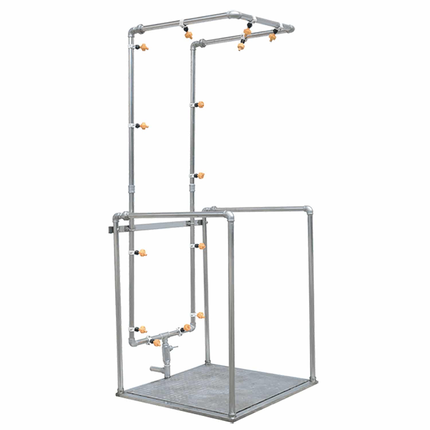 Multi-nozzle safety shower - SS-M100 - Fortune Protection Safety Ltd ...