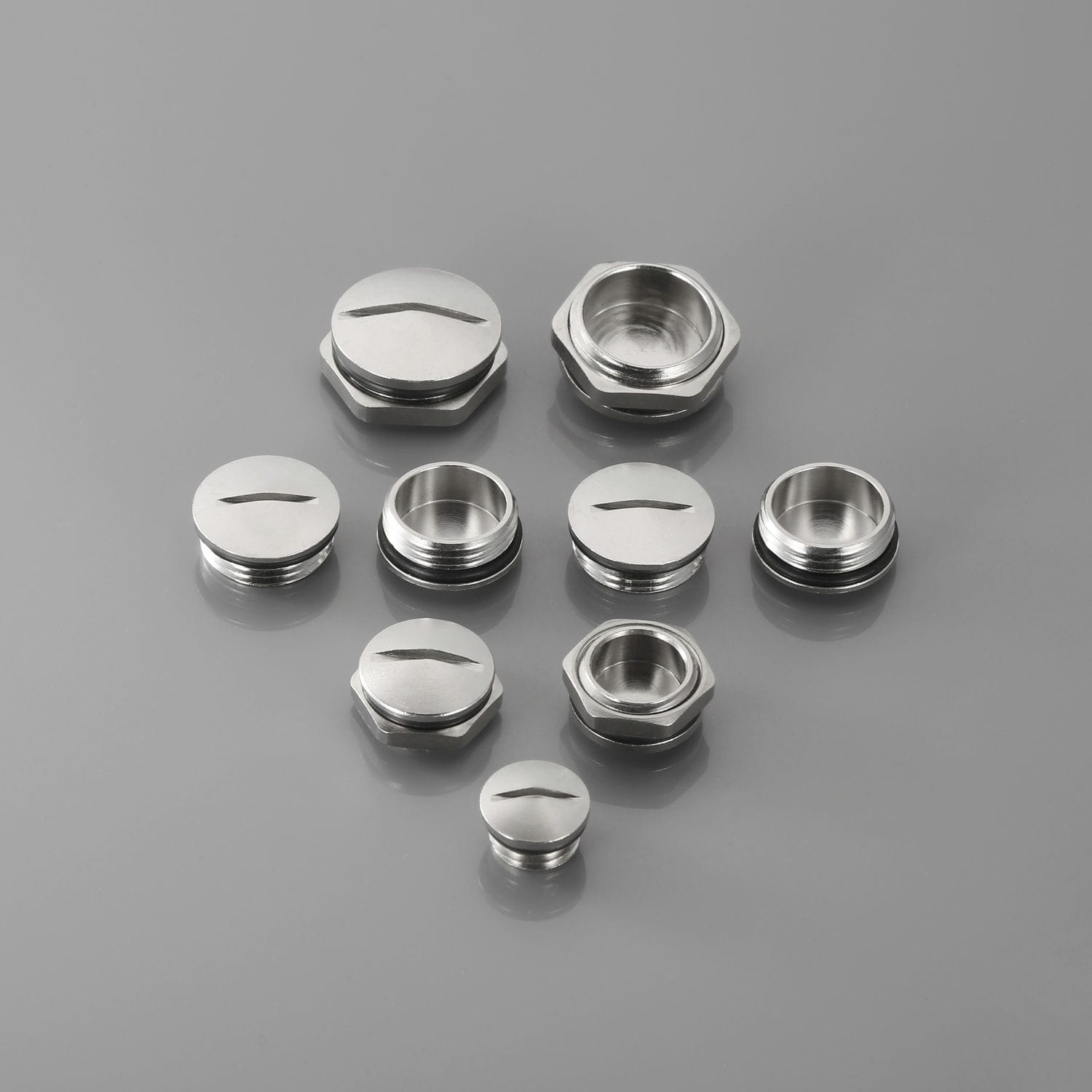 Metal cap - Zhejiang BangNai Electric Co. Ltd - threaded / round ...