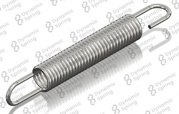 Extension spring - Dynamic Spring Co., Ltd - spiral / steel / stainless ...