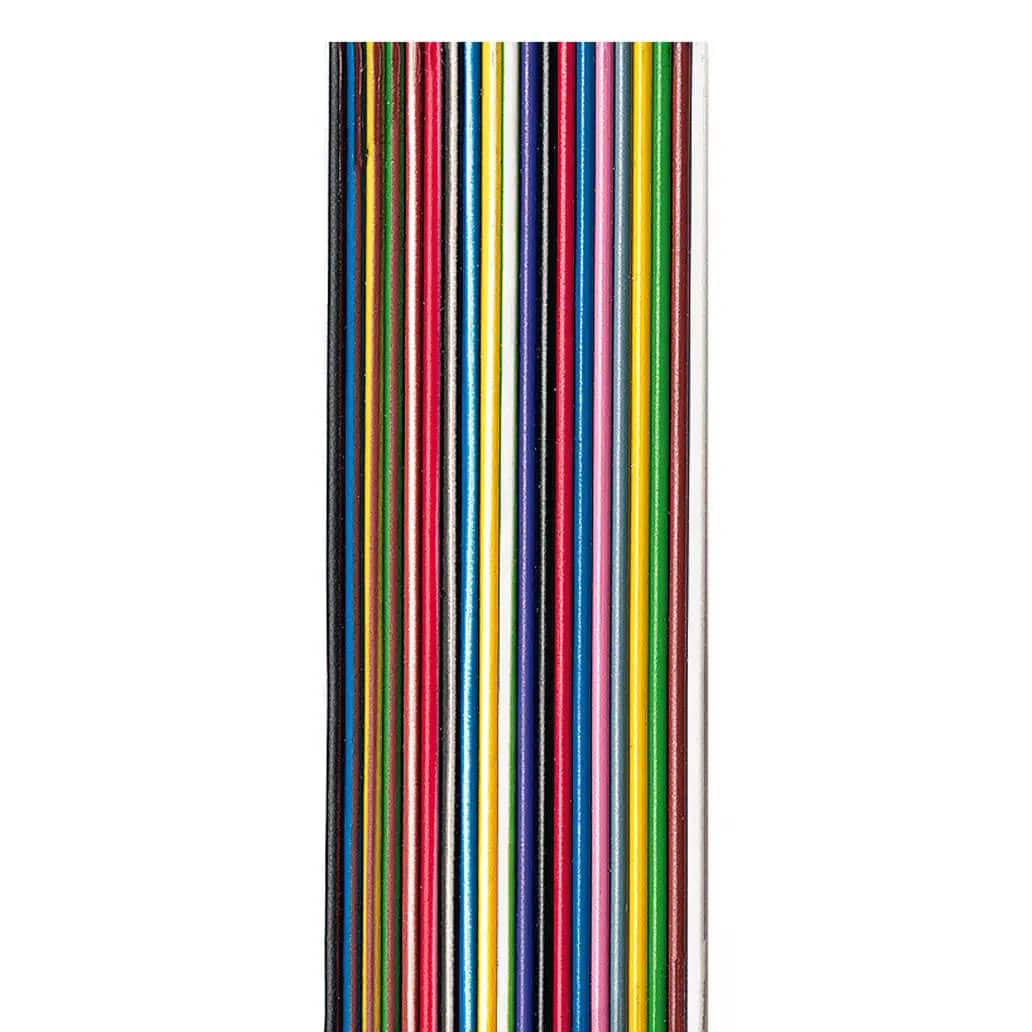 Ribbon electrical cable - 2 x LIY 0,25 - Metrofunk Kabel-Union - data ...