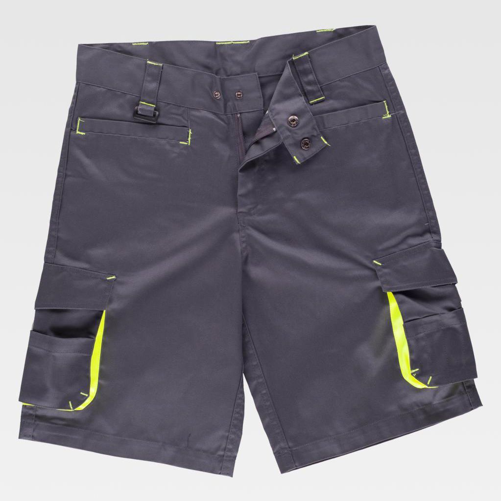 Work shorts - WF1617 series - WORKTEAM - cotton / polyester / unisex