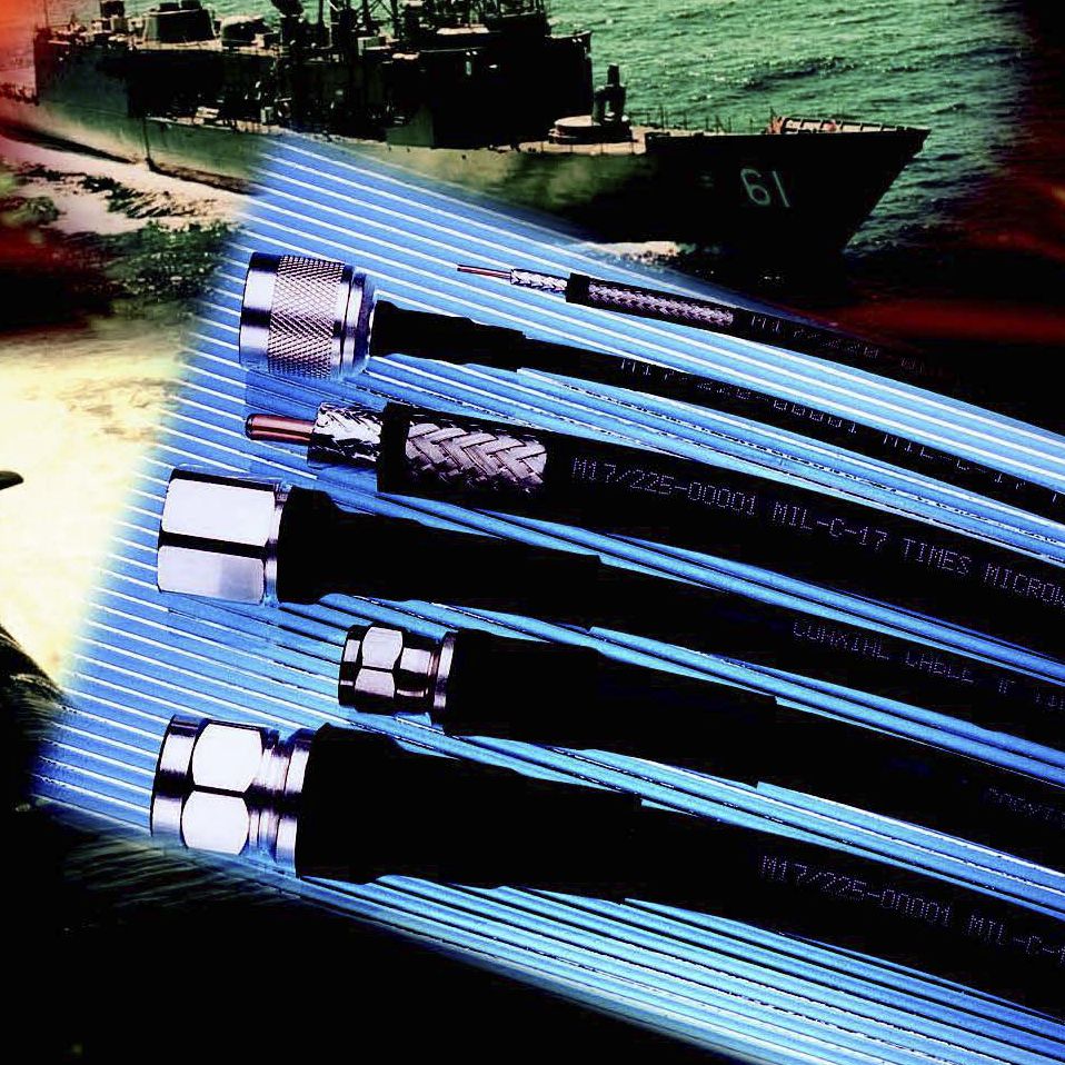 Military electrical cable - Times Microwave Systems - RF / coaxial ...