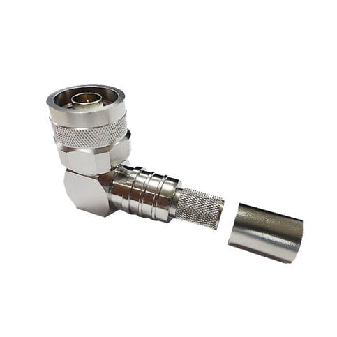 Coaxial cable connector - EZ-400-NMH-RA-X - Times Microwave Systems ...