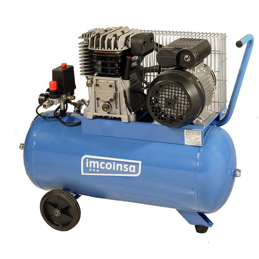Air compressor - IMCO series - IMCOINSA - electric / on casters / tank ...