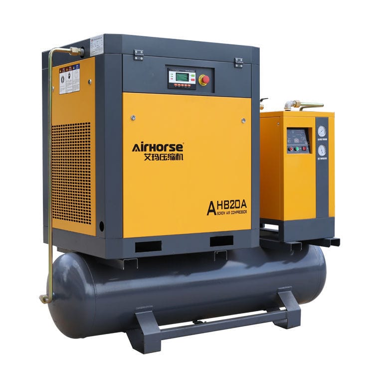 Tank-mounted compressor - AHB series - Guangzhou AirHorse Compressor co ...