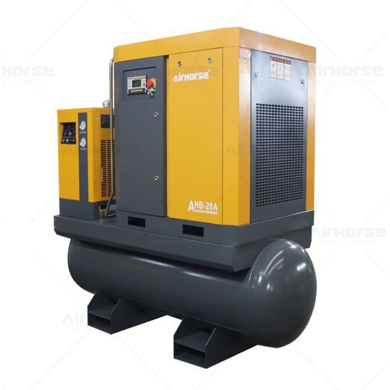 Tank-mounted compressor - AHB series - Guangzhou AirHorse Compressor co ...