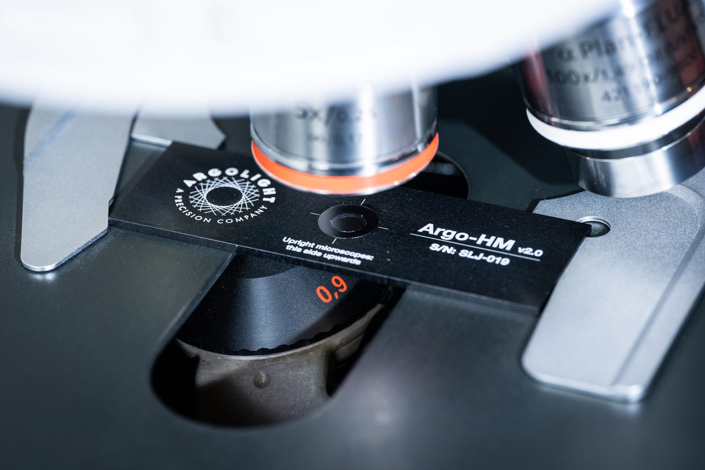 Calibration microscope slide - Argo-HM V2 - Argolight - fluorescence