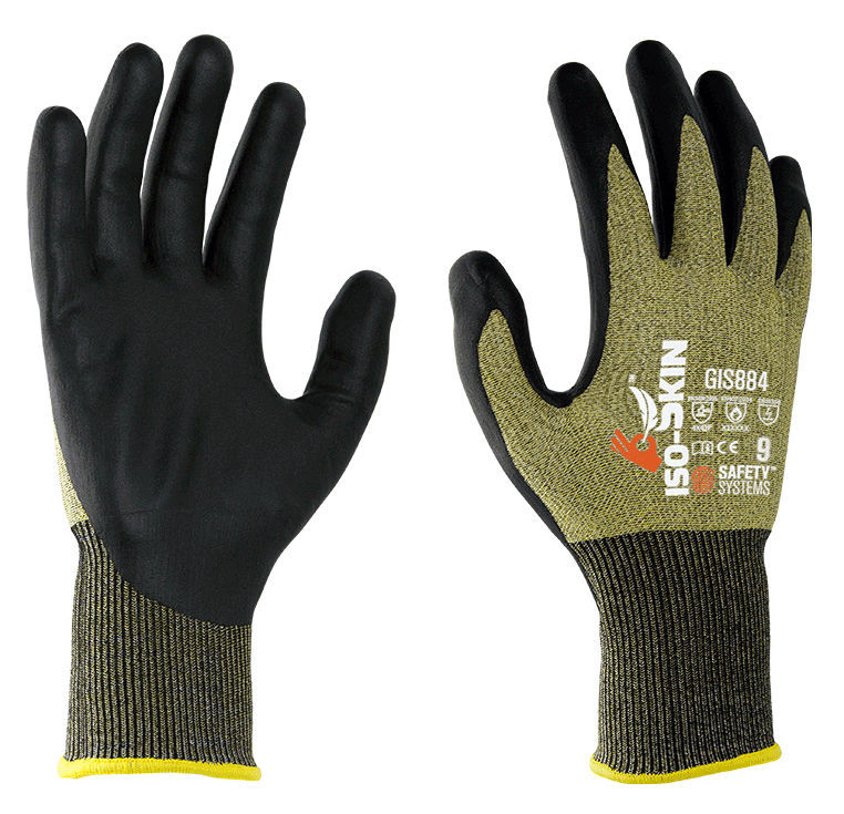 Handling safety gloves - GIS884 ISO-SKIN - Lanzi Srl | Safety Systems ...