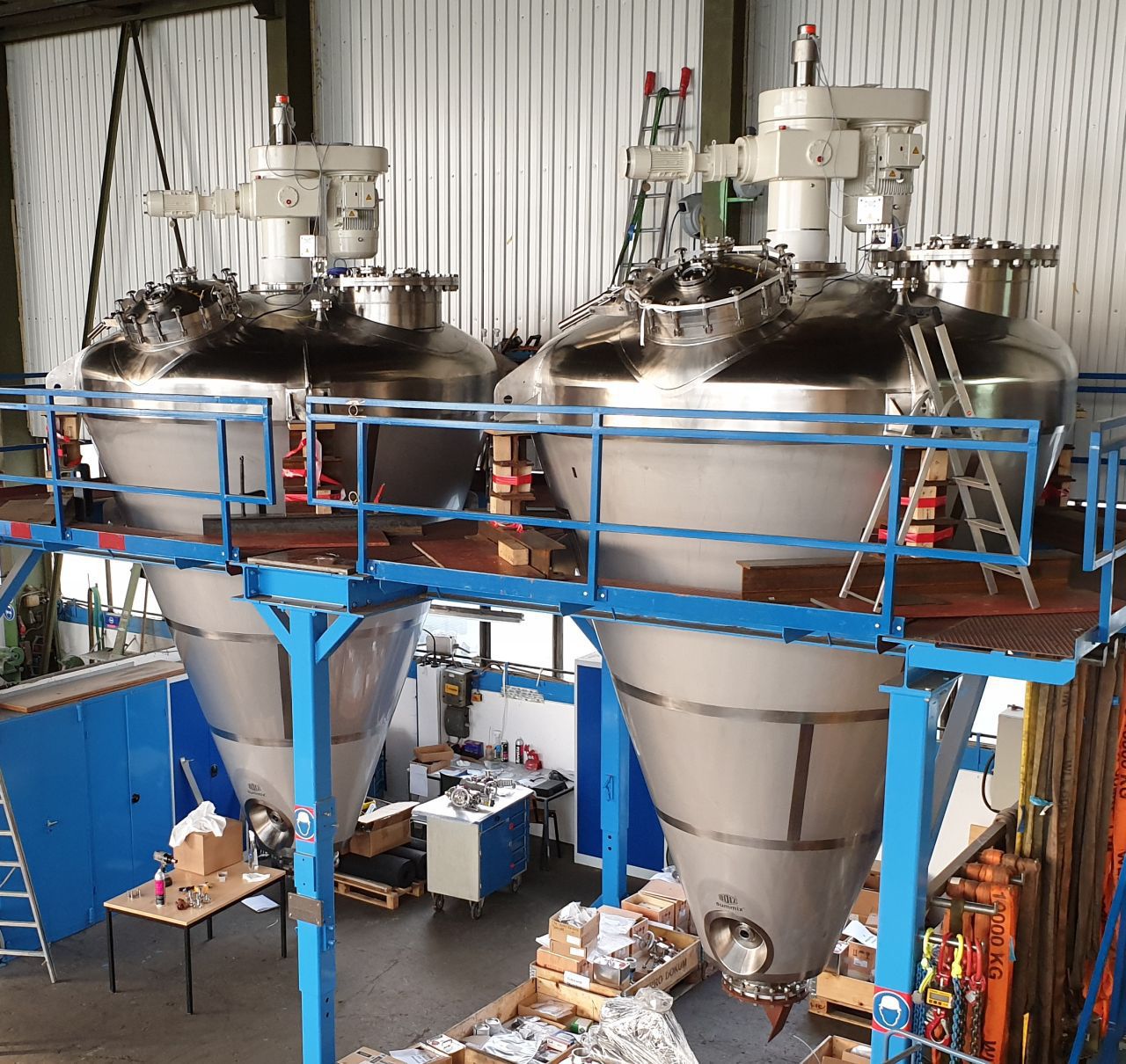 Conical screw mixer - DF-500-M3B - Bolz Process Technology GmbH - for ...