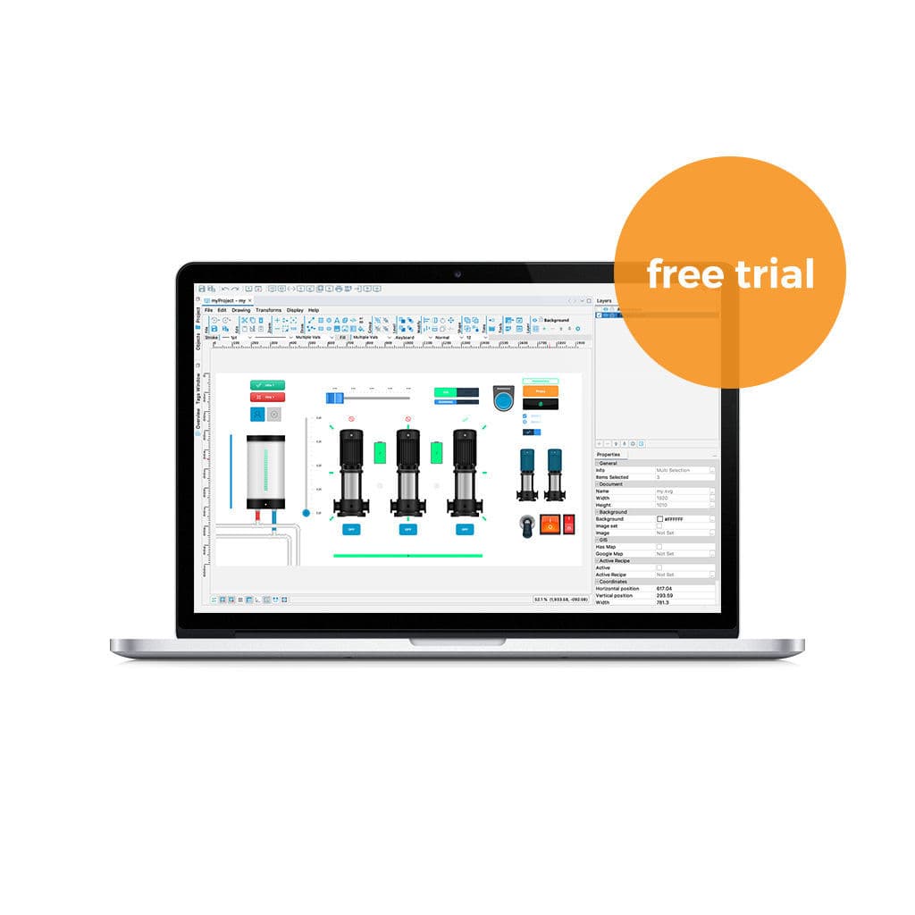 Design software - myDESIGNER - mySCADA Technologies s.r.o. - interface ...