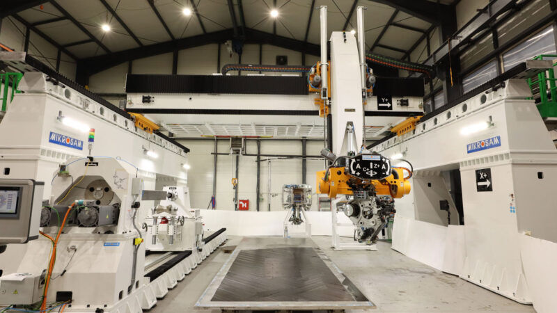 Automatic fiber placement machine - Taurus - Mikrosam