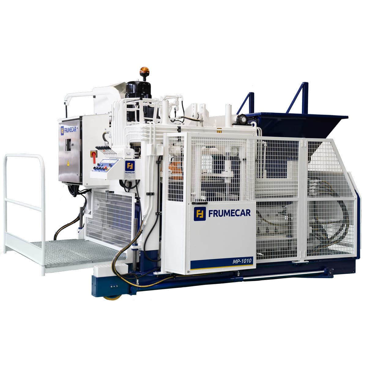 Mobile block making machine - MP series - Frumecar - concrete / automatic