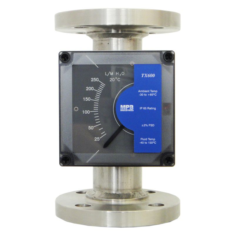 Variable-area flow meter - TX600 series - MPB INDUSTRIES - volume / for ...