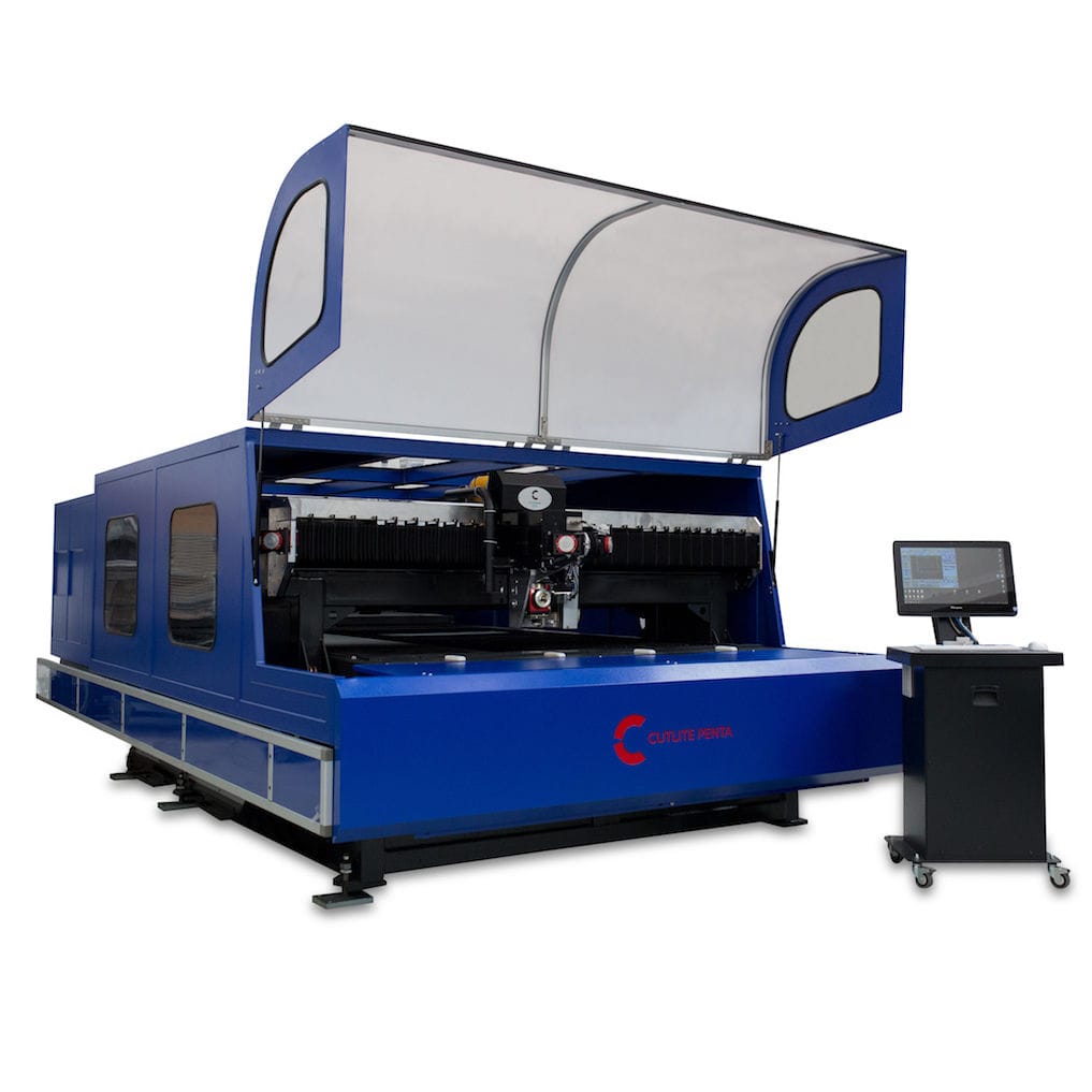 CO2 laser cutting machine - LTS CP - Cutlite Penta - for plastics ...