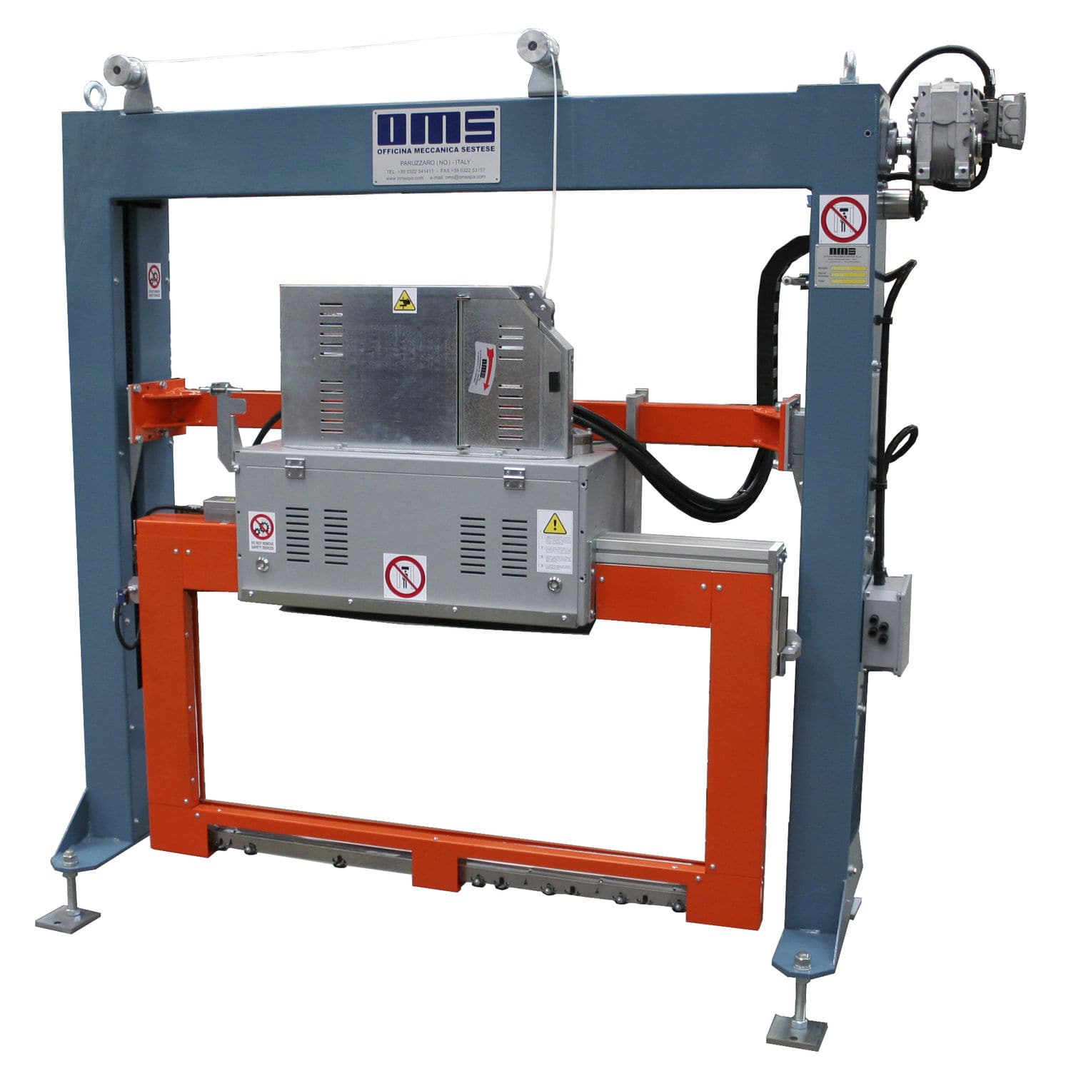 Vertical strapping machine - 043 - OFFICINA MECCANICA SESTESE S.p.A ...