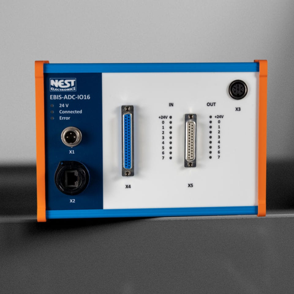 Voltage data acquisition module - EBIS - NEST Electronics GmbH - 16 ...